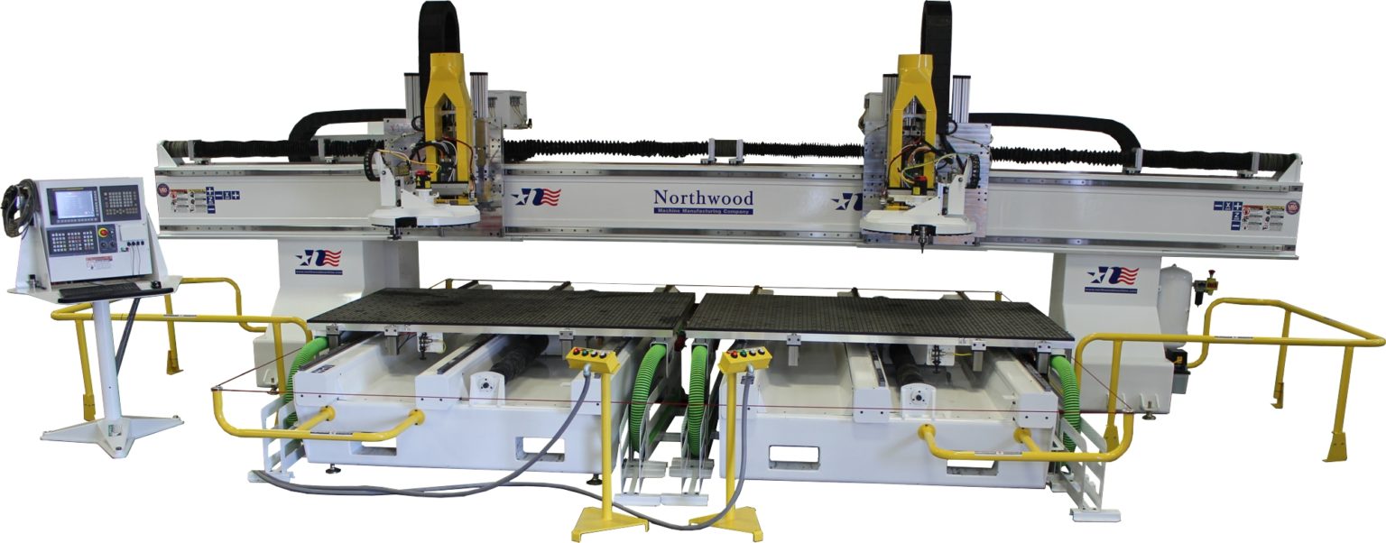 Northwood Double Table (Left to Right) CNC Machining Centers ...